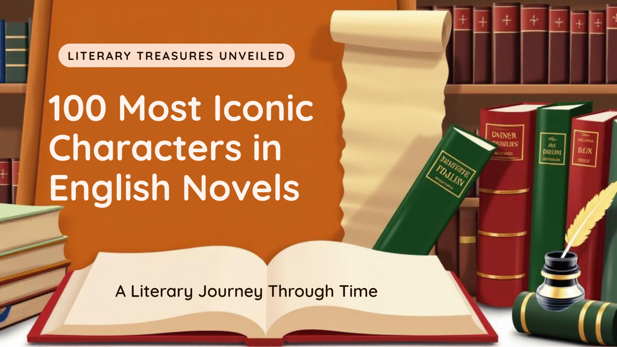 100 Most Iconic Characters in English Novels - EnglishLiterature.in