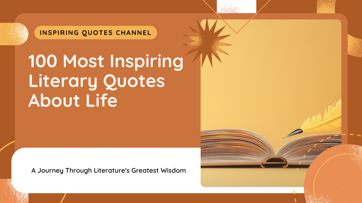 100 Most Inspiring Literary Quotes About Life - EnglishLiterature.in