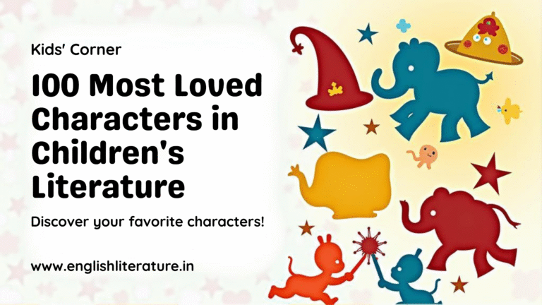 100 Most Loved Characters in English Children's Literature ...